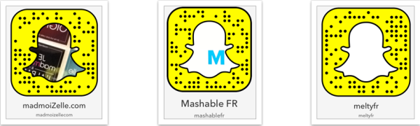 Snapchat : les médias français ont débarqué ! Voici leurs snapcodes ...