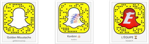 Snapchat : les médias français ont débarqué ! Voici leurs snapcodes ...